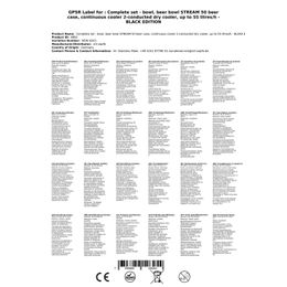 ich-zapfe Untertheken Komplett Set - Zapfanlage, Bierzapfanlage STREAM 50 Bierkoffer, Durchlaufk&uuml;hler 2-leitig Trockenk&uuml;hler, bis zu 55 Liter/h