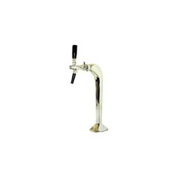 ich-zapfe Schanks&auml;ule goldfarben 1-leitig, elegant, "Topp-Qualit&auml;t!" (Paketpreis)