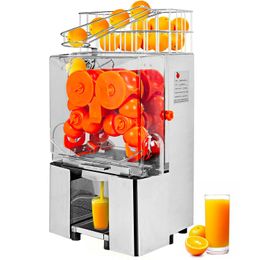 ich-zapfe Orangenpresse, Zitruspresse - 120W, kommerziell, Edelstahl