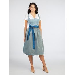 Turi Landhaus Dirndl in Hellblau - 72% | Gr&ouml;&szlig;e 36 | Damen-dirndl
