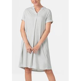 Timezone Kleid in Weiß/ Dukelblau - 61% | Größe M | Damen-kleider