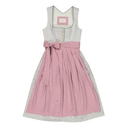 Schmuckst&uuml;ck by Alpenherz Dirndl "Florin" in Hellgrau/ Rosa - 43% | Gr&ouml;&szlig;e 36 | Damen-dirndl