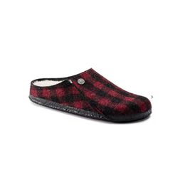 Birkenstock Hausschuhe "Zermatt Rivet" in Rot/ Schwarz - 43% | Größe 37 | Damen-pantoletten