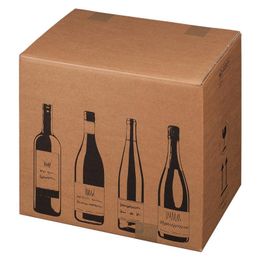 15 x Flaschenversandkarton 15er mit PTZ-Zulassung DHL und UPS