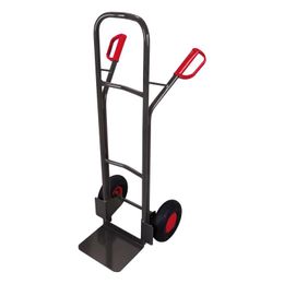 VARIOfit Stahlrohr-Sackkarre 250 kg Luftbereifung 570 x 585 x 1310 mm - Anthrazitgrau