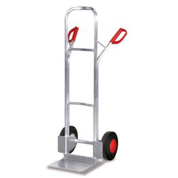 VARIOfit Alu-Sackkarre 200 kg Gummibereifung - Silber