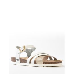 Sunbay Sandalen "Griffith" in Wei&szlig; - 43% | Gr&ouml;&szlig;e 37 | Damen-sandalen