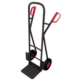 VARIOfit Stahlrohr-Stapelkarre 250 kg mit Klappschaufel (L) - Anthrazitgrau