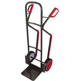 VARIOfit Stahlrohr-Sackkarre 250 kg mit Gleitkufen (VG) - Anthrazitgrau