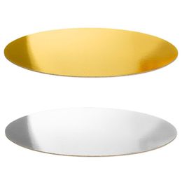50 x Dekoplatte Gold/Silber Metallic 300 x 200 x 4 mm