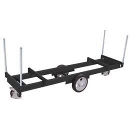 VARIOfit Langmaterialwagen mit 4 Rungen (EV) - Anthrazitgrau