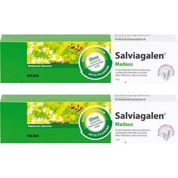Salviagalen med.Zahncreme Madaus Doppelpackung (2x75ml) 2 St