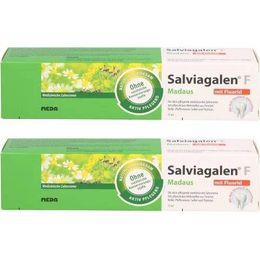Salviagalen F Madaus Zahncreme Doppelpackung (2x75ml) 2 St