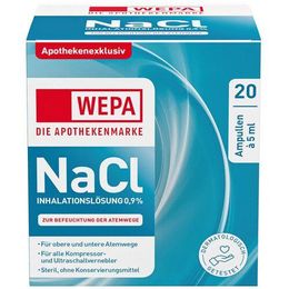 WEPA Inhalationsl&ouml;sung NaCl 0,9% 20X5 ml