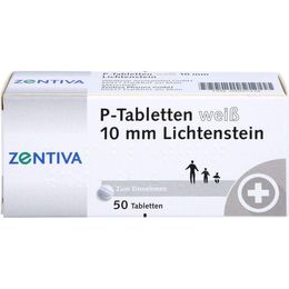 P Tabletten weiß 10 mm 50 St