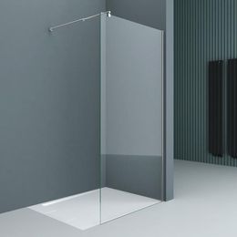 Walk In Dusche 8mm Duschwand ESG Glas Duschabtrennung BR01K-70cm-mmbr1