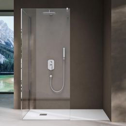 Duschwand Glas Walk In Dusche Duschwand ESG Duschabtrennung BremenL-70cm-110cm