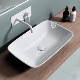 Keramik Waschschale Aufsatzwaschbecken Waschtisch Waschplatz BRL159