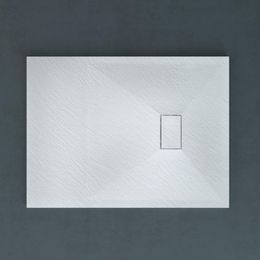 Gussmarmor Mineralguss Duschtasse Duschwanne Brausewanne G06-90x90cm
