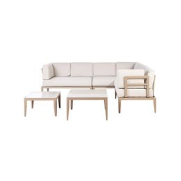Beliani Lounge Set RIMA III in Beige | Gr.: onesize