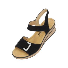 Palado Keilsandaletten in Schwarz | Gr.: 39