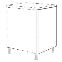 Maxi-Abschlusswange in Korpush&ouml;he f&uuml;r Nobilia Unterschrank in Maxi-H&ouml;he (864 mm) | UWK25-M | 25 mm stark | Tiefe 583 mm