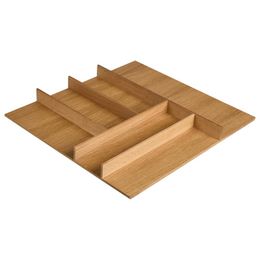 Besteckeinsatz Holz Eiche Nobilia BE50E, 425x474x50 mm, f&uuml;r 50 cm Nobilia Schrank (Kollektion 2025 mit nBOX)
