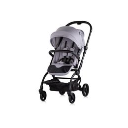 Chipolino Kinderwagen Revolut, Sitz 360 Grad drehbar, verstellbar, EVA-Reifen grau