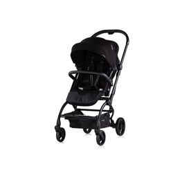 Chipolino Kinderwagen Revolut, Sitz 360 Grad drehbar, verstellbar, EVA-Reifen schwarz