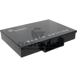 BE Blechkasten 8-fach unbestueckt GRANIT BLACK EDITION, 8-fach