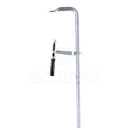Ganzstahl-Schraubzwinge 600 mm GRANIT BLACK EDITION, Spanntiefe (mm) 120, Spannweite (mm) 600