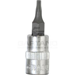 1/4" Bit-Stecknuss TX, T8 GRANIT BLACK EDITION