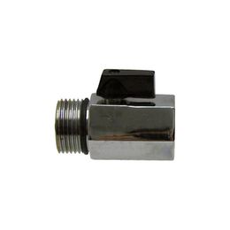 Mini-Kugelhahn GRANIT, Anschluss BSP: 1/4", L&auml;nge (mm): 40, Kugeldurchlass (mm): 8, Anschluss: 1/4"
