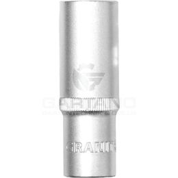 1/2" Sechskant-Stecknuss, lang, 19 mm GRANIT BLACK EDITION