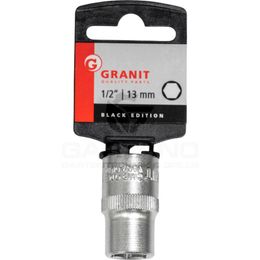 1/2" Stecknuss, 13 mm GRANIT BLACK EDITION