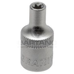 1/4" TX-E-Stecknuss, E4 GRANIT BLACK EDITION