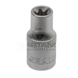 1/4" TX-E-Stecknuss, E7 GRANIT BLACK EDITION