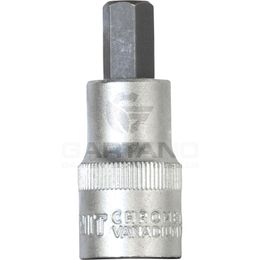 1/2" Bit-Stecknuss Innen6kantkurz 10mm GRANIT BLACK EDITION