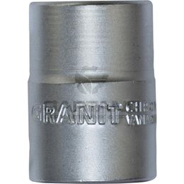 3/4" Sechskant-Stecknuss, kurz, 24 mm GRANIT BLACK EDITION