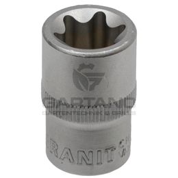 1/2" TX-stern-E-Stecknuss, E24 GRANIT BLACK EDITION