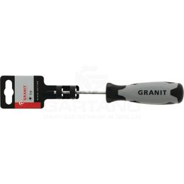 Schraubendreher TX10 GRANIT BLACK EDITION, Profil T10, ohne Schlagkappe, L&auml;nge (mm) 80