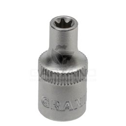 1/4" TX-E-Stecknuss, E5 GRANIT BLACK EDITION