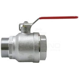 Messing Kugelhahn GRANIT, Anschluss (Zoll): 1 1/2", A (mm): 101, B (mm): 140, D (mm): 79, E (mm): 40, F (mm): 19, G (mm): 17