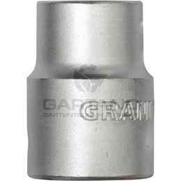 3/4" Sechskant-Stecknuss, kurz, 19 mm GRANIT BLACK EDITION