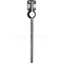 3/4" T-Griff mit Gleitst&uuml;ck GRANIT BLACK EDITION, 450 mm