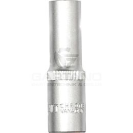 1/2" Sechskant-Stecknuss, lang, 13 mm GRANIT BLACK EDITION