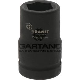 1" Stecknuss, 27 mm GRANIT BLACK EDITION, SW (mm) 27