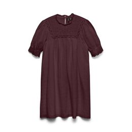 Véro Moda VERO MODA Kleid 'VMCallie' Damen Größe 38 weinrot Winterkleid