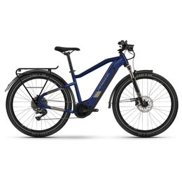 Haibike Trekking 7 | Gr. XL | Aluminium E-Trekkingbike Blau