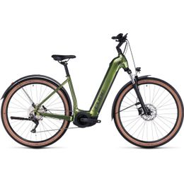 Cube Nuride Hybrid Pro 625 Allroad | Gr. 58 cm | Aluminium E-Citybike Gr&uuml;n